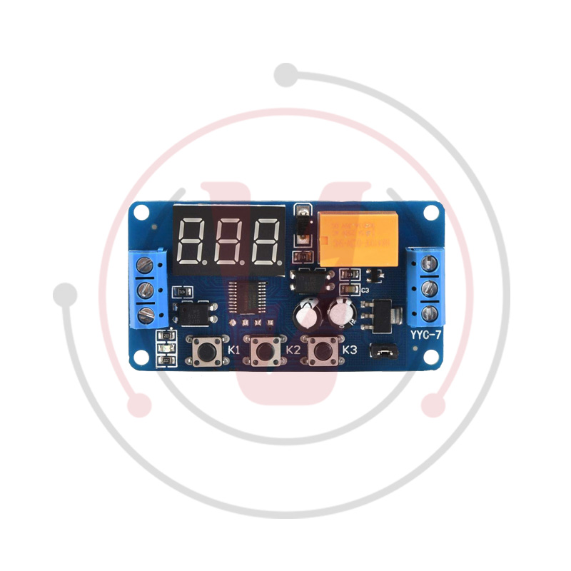 ماژول تایمر با ورودی سیگنال TIMER MODULE YYC-7 - 0 | فروشگاه اینترنتی وسپیدا | قطعات ایسیو خودرو
